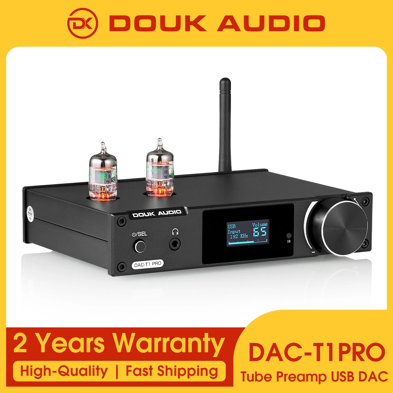 요즘 이게 유행 Douk Audio HiFi Bluetooth 5.0 밸브 튜브 프리 앰프 COAX/OPT 디지털-아날로그 ...