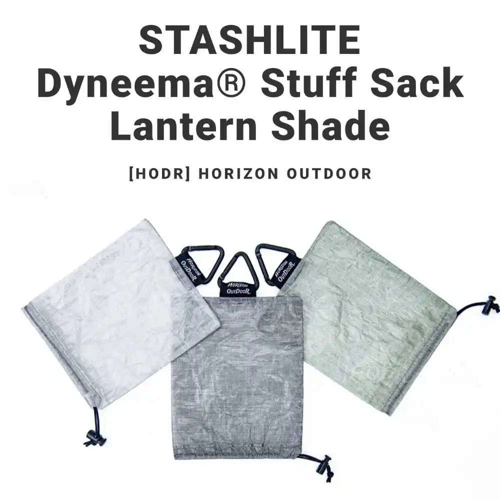 모두가 좋아하는 이유는? [HODR] STASHLITE Dyneema Stuff Sack 초경량 랜턴 쉐이드 DCF 1.0oz ...